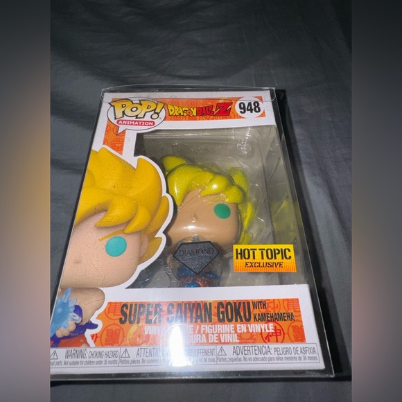 Toys | Funko Pop Dragon Ball Z Super Saiyan Goku W Kamehameha 948 ...